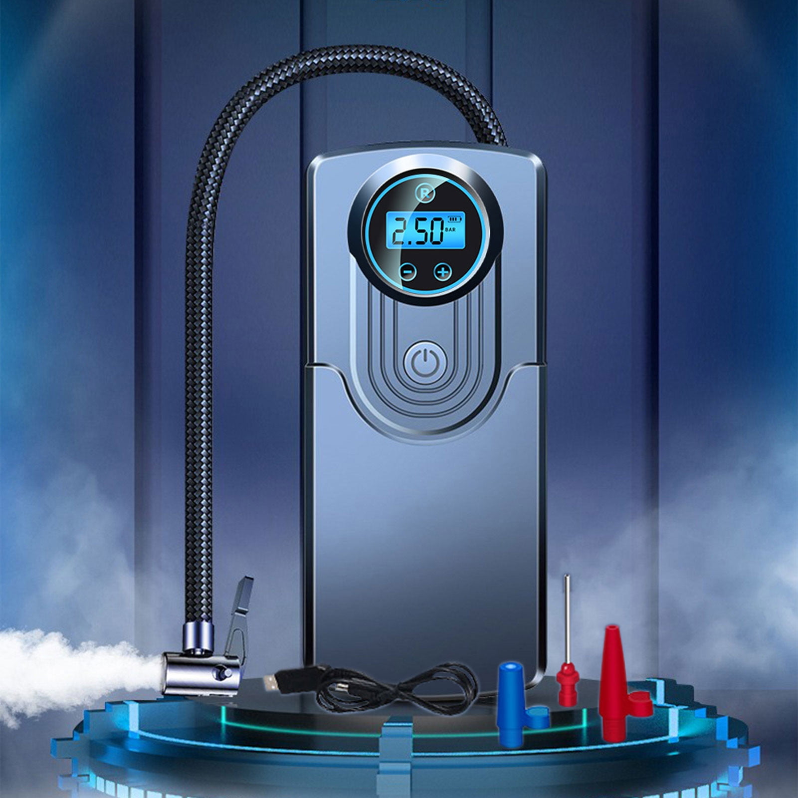 Tupukom Tire Inflator Portable Air Compressor,150PSI DC High Power ...