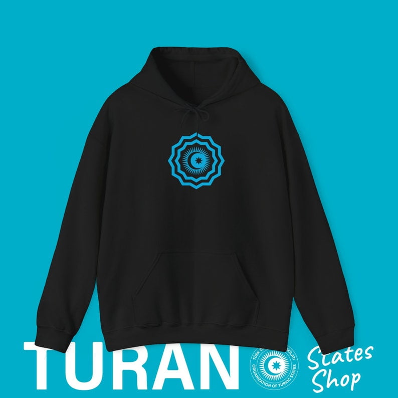 Turan Logo Hoodie, Turan States Logo Hoodie, Turan Ordusu, Turan States ...