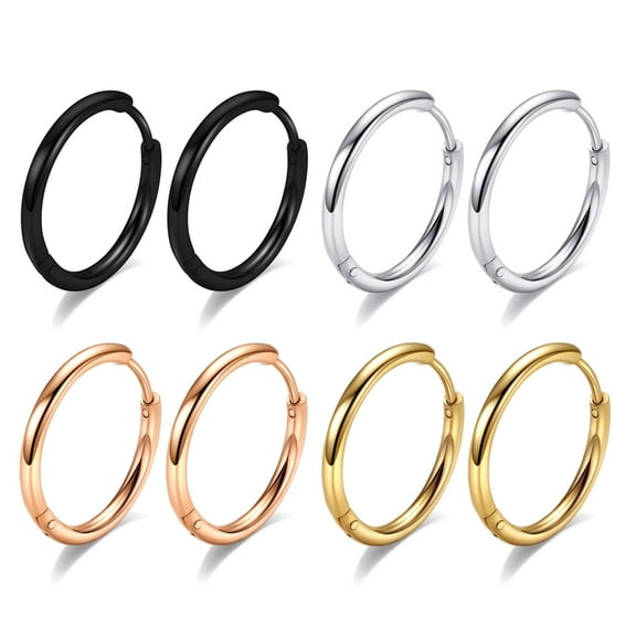 Jewelry VerPetridure Retractable Earrings No Need Piercing Men Women ...