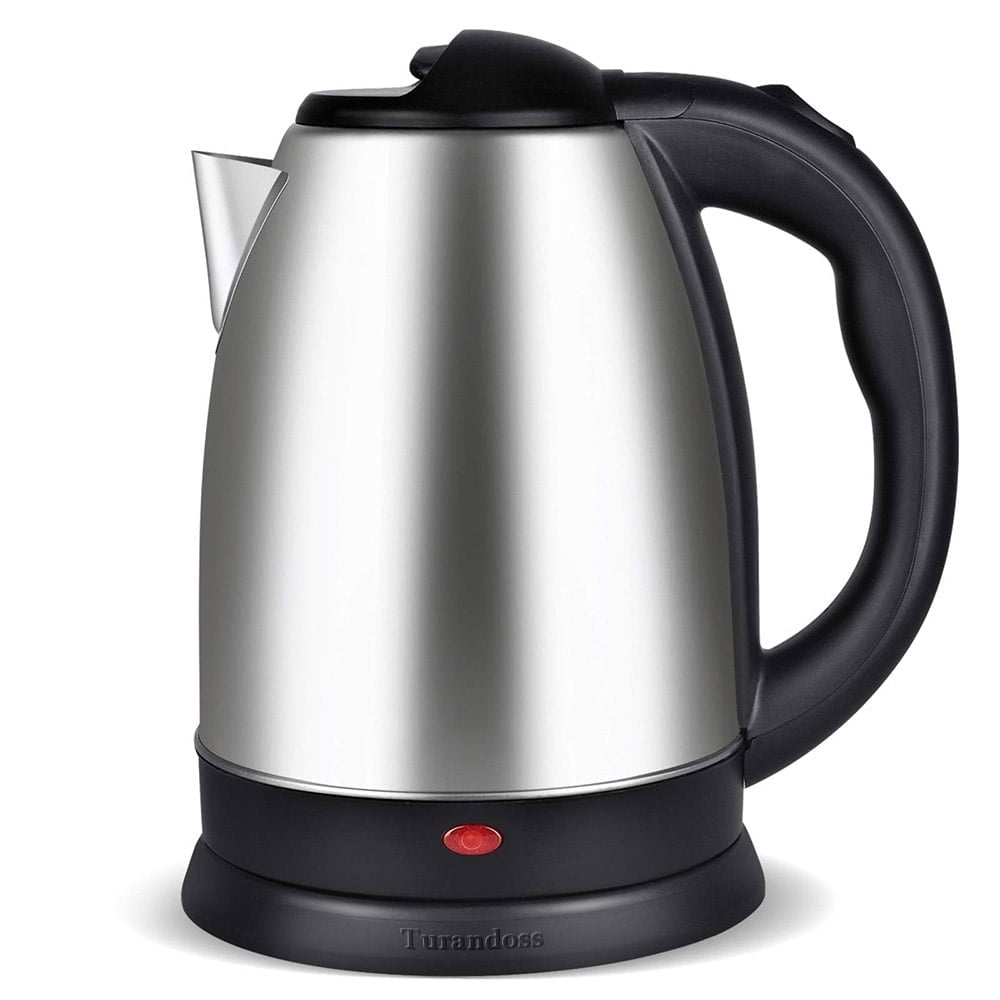 IEFSHINY Electric Kettle Upgraded, Stainless Steel Tea Kettle, Fast ...