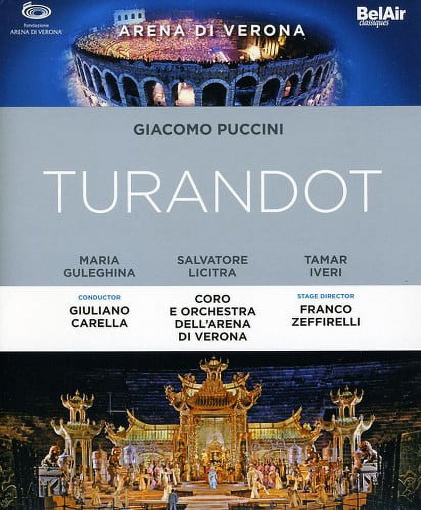Turandot (Blu-ray), Bel Air Classiques, Music & Performance - Walmart.com