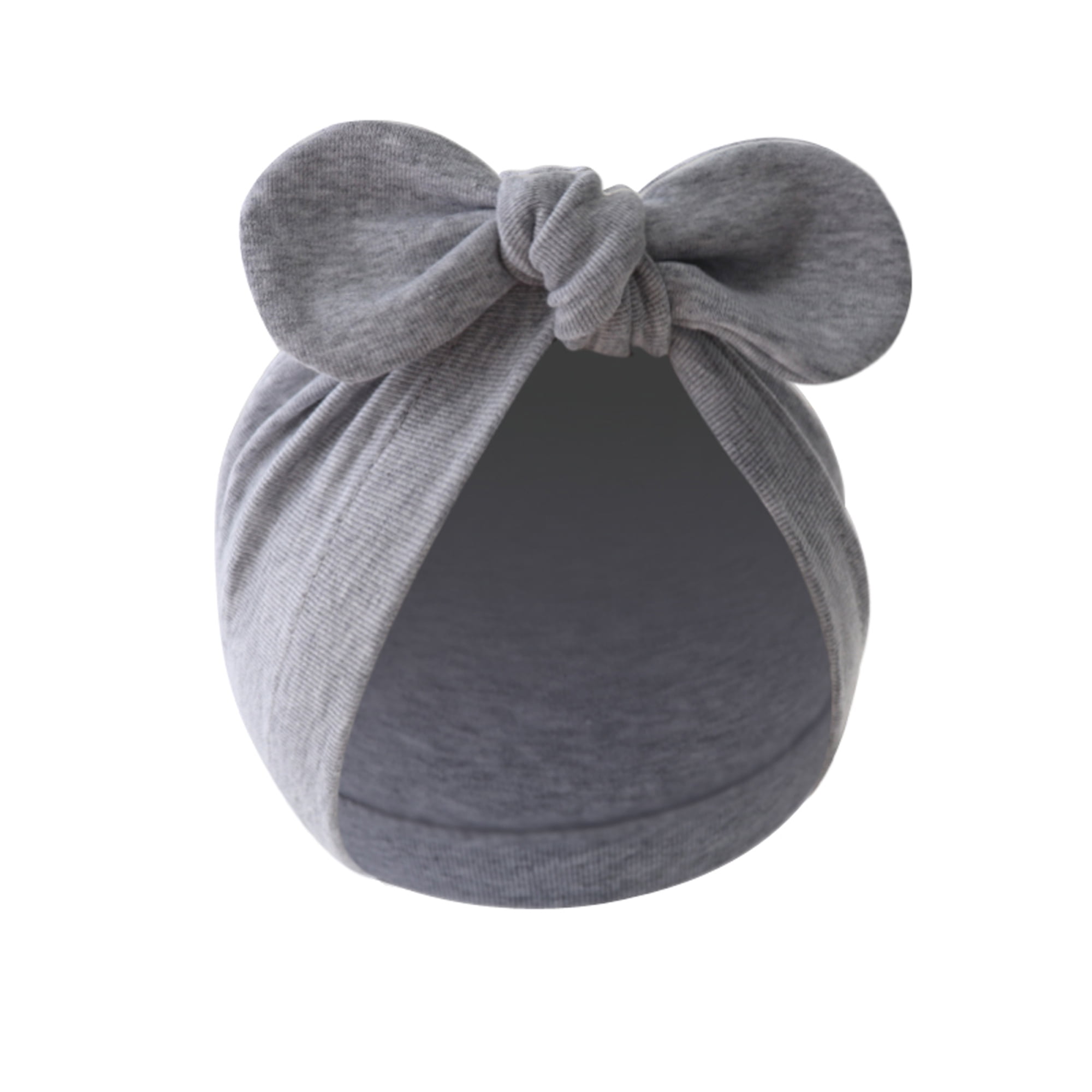 Turban Hat for Baby, Infant Cap Hats with Bow Knot Soft Cute Nursery ...