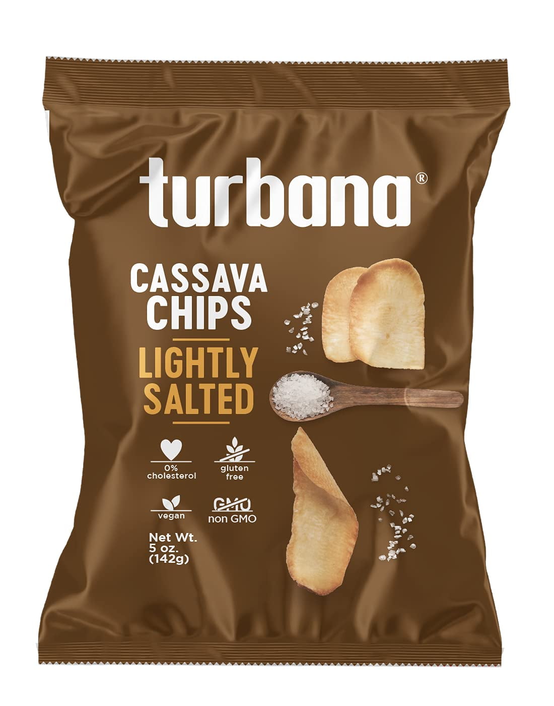 Turbana Cassava Chips - Lightly Salted -Pack of 5 - 5.0 oz - Walmart.com