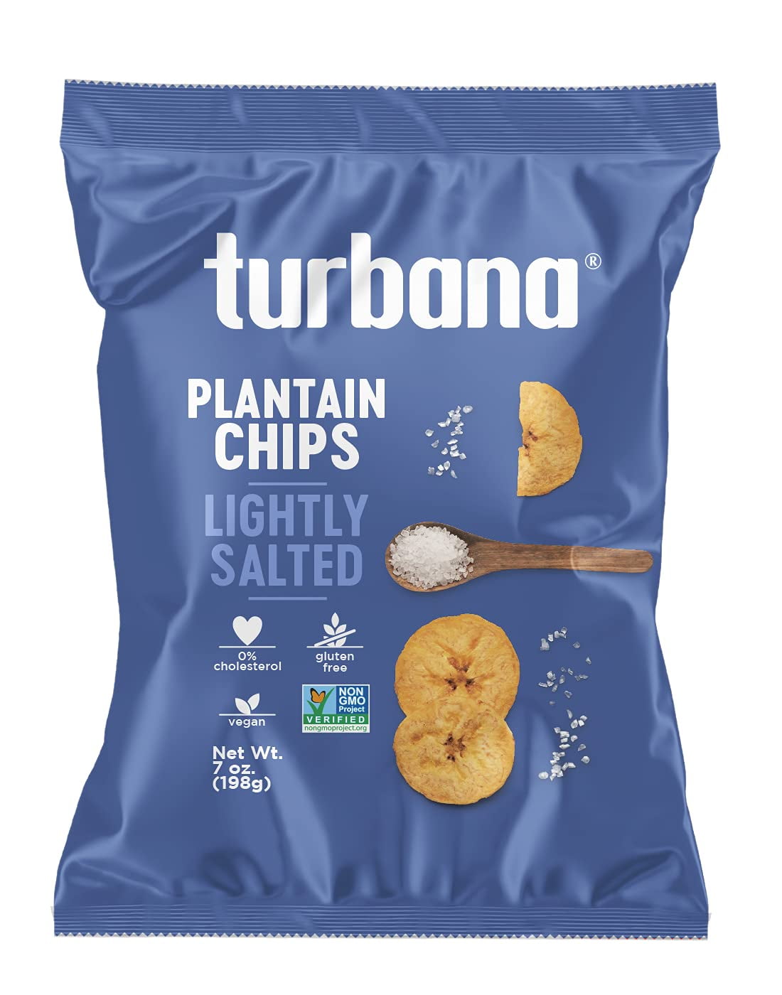 Turbana Lightly Salted Plantain Chips Pack of 5 - 7.0 oz - Walmart.com