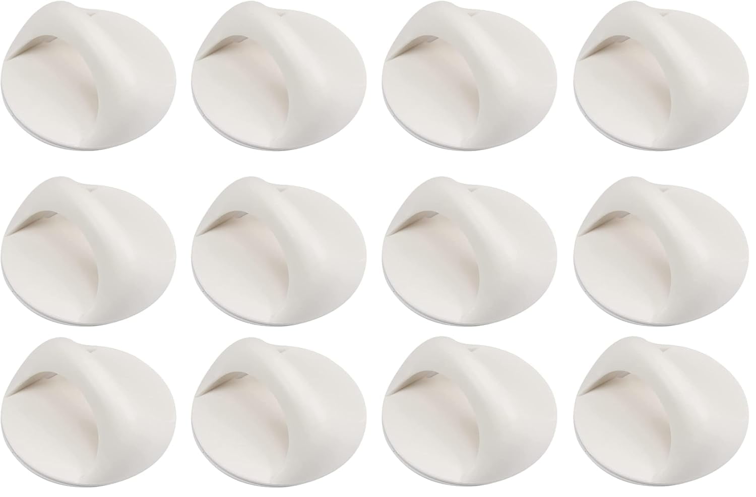 Turbid 12 Pack SelfStick Instant Cabinet Handle Pulls Drawer Pull Helper with Adhesive for ...