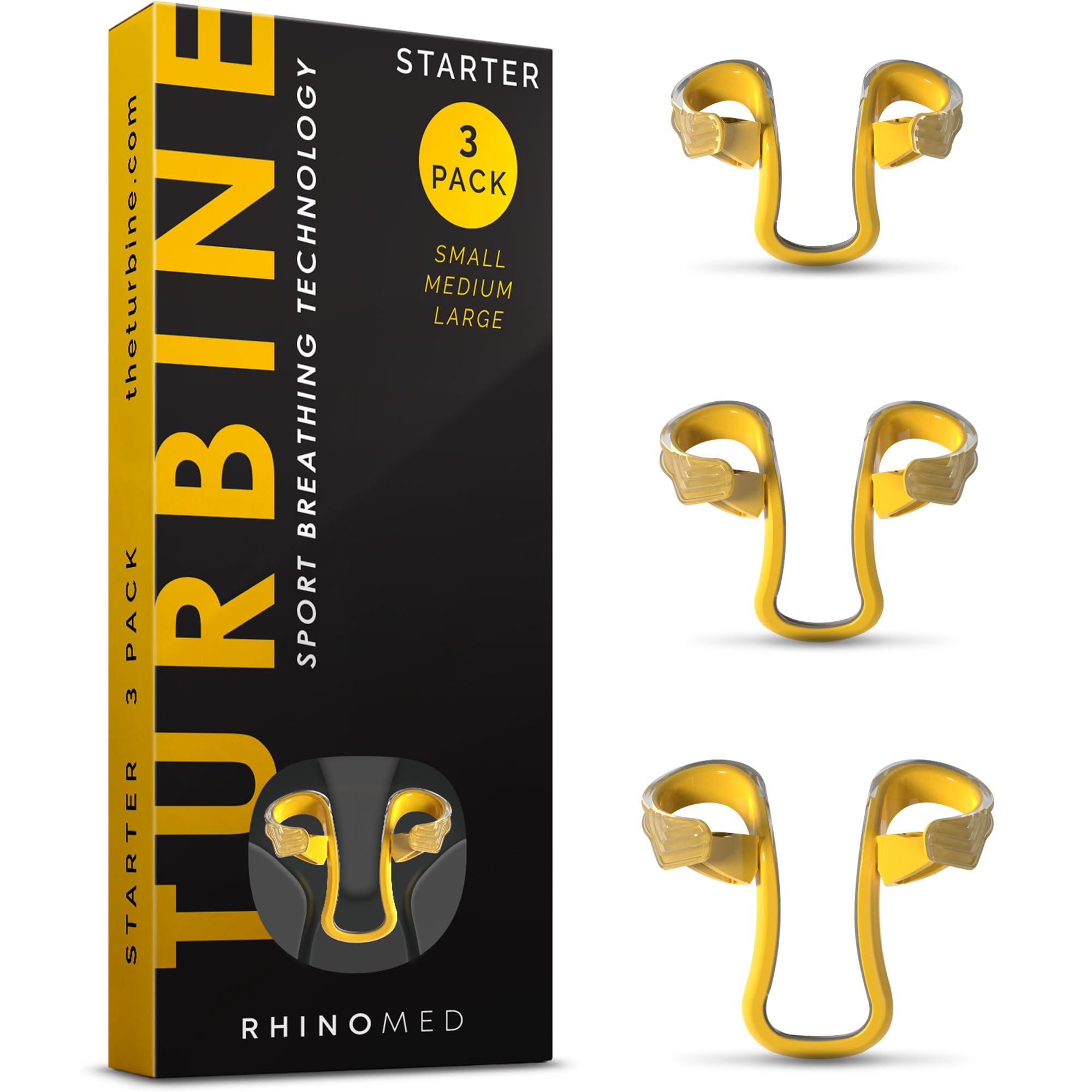 Turbine Breathing Nasal Dilator | Starter Pack | Improve Airflow During ...