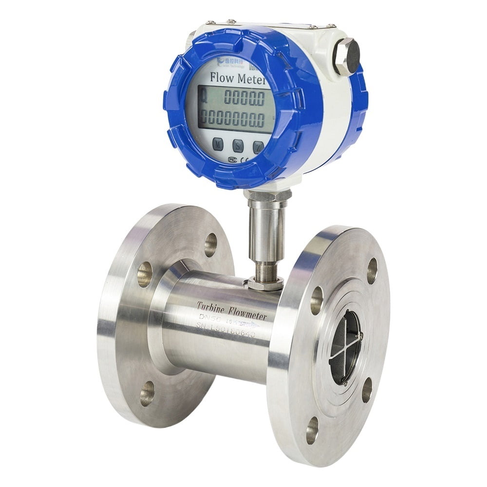 Turbine Water Flowmeter DN40/50/65/80/100/125 Digital Flow Meter ...