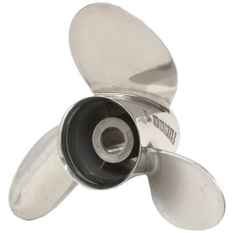Turbo 1 Boat Propeller ET-14222-R | 135-300 HP V6 RH 14 1/4 x 22P SS ...