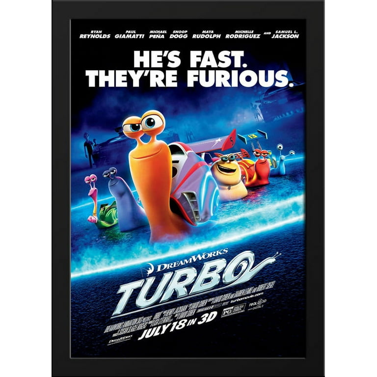 Dreamworks Turbo Movie Poster