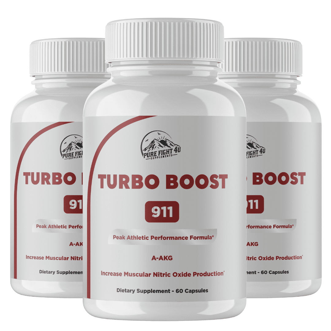 Turbo Boost 911 Peak Athletic Performance Formula 3 Bottles 180 ...