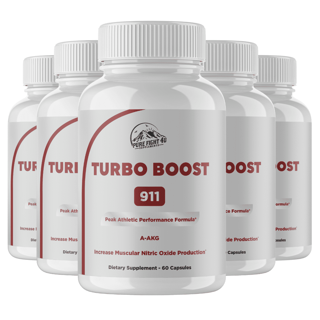 Turbo Boost 911 Peak Athletic Performance Formula 5 Bottles 300 ...