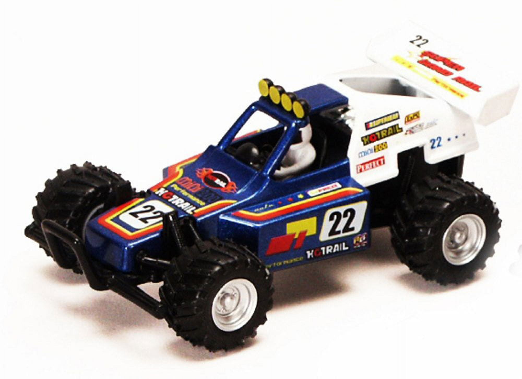 Turbo Buggy #22, Blue - Kinsmart 5106D - 5" Diecast Model Toy Car ...