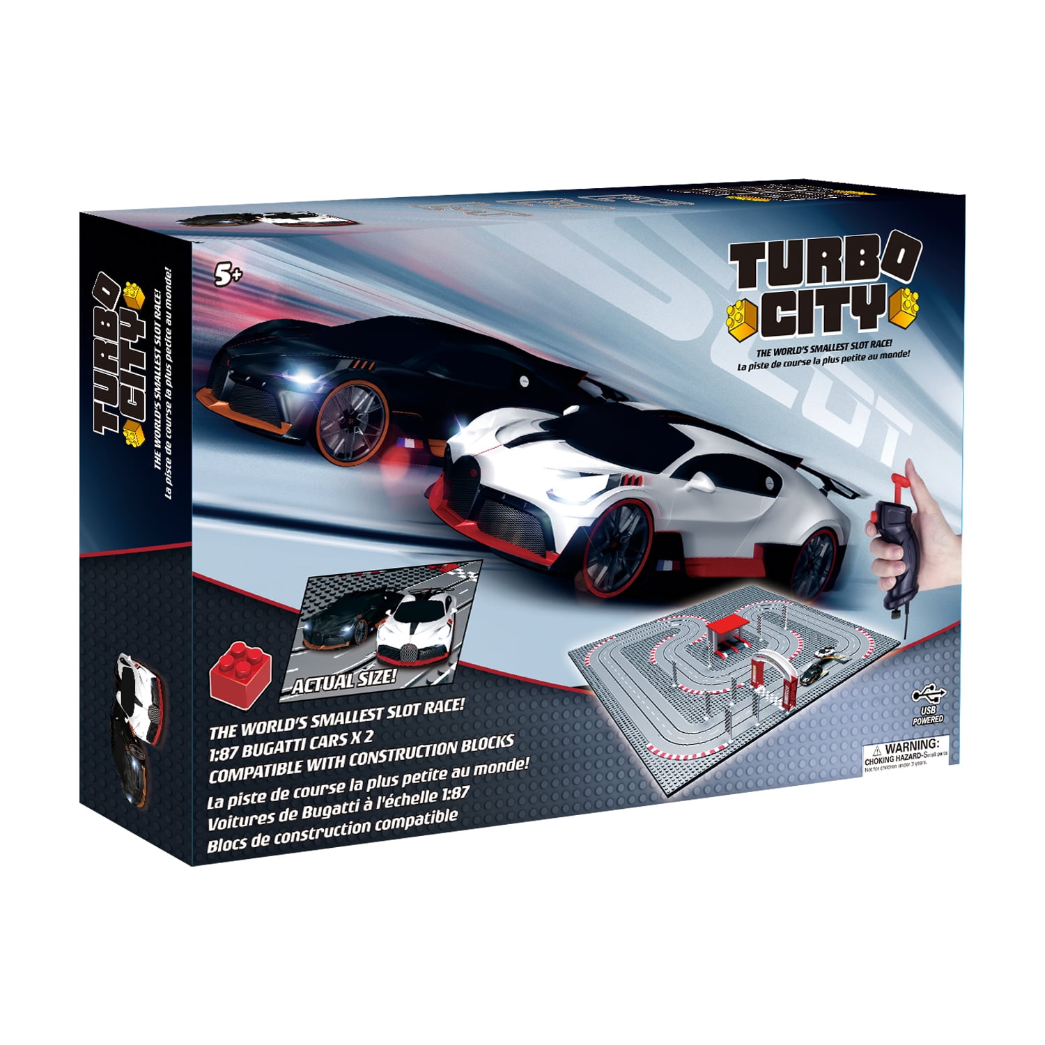 Turbo City Large Track Bugatti - Walmart.com
