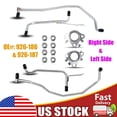 Turbo Coolant Line Kit 926-186 926-187 Right &Left for Ford F150 ...