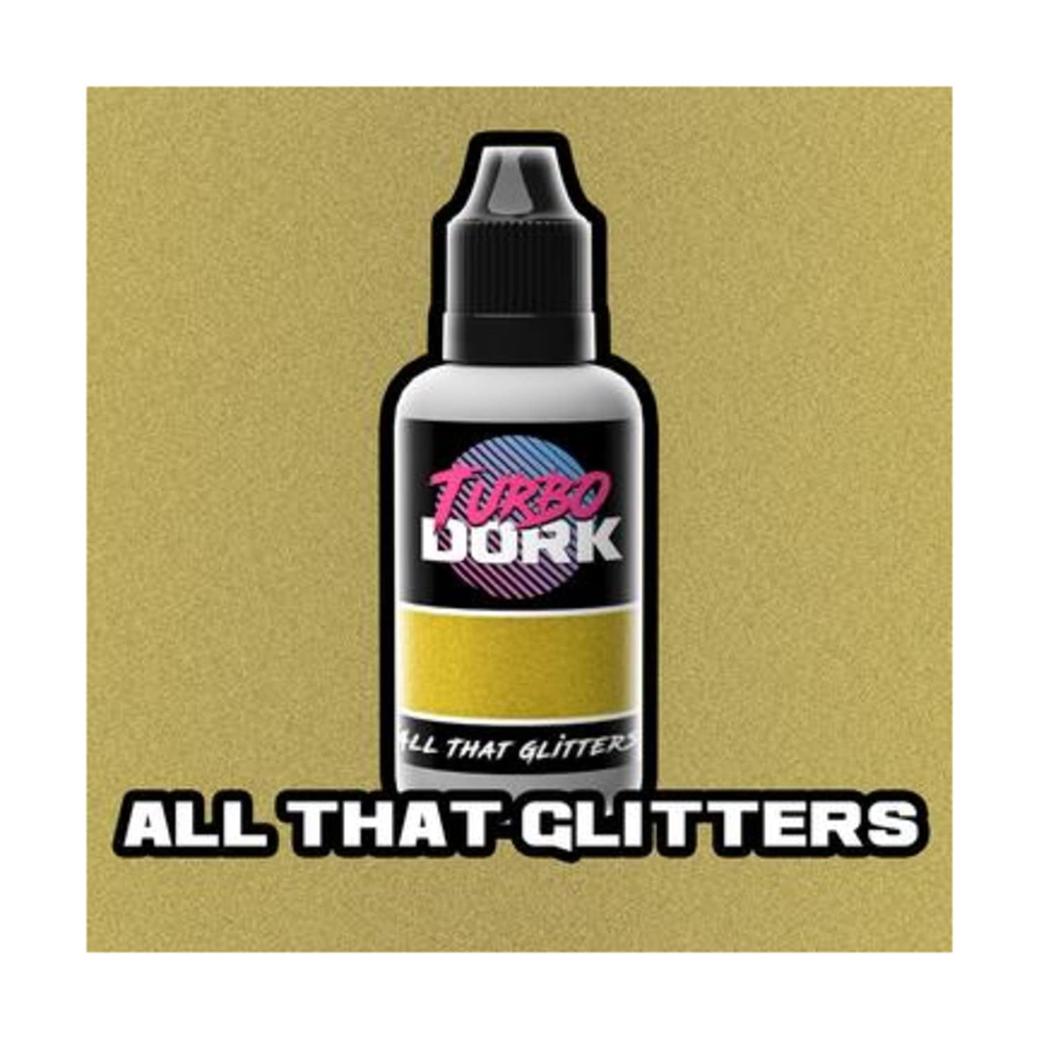 Turbo Dork All That Glitters Metallic Acrylic Paint 20ml Bottle ...