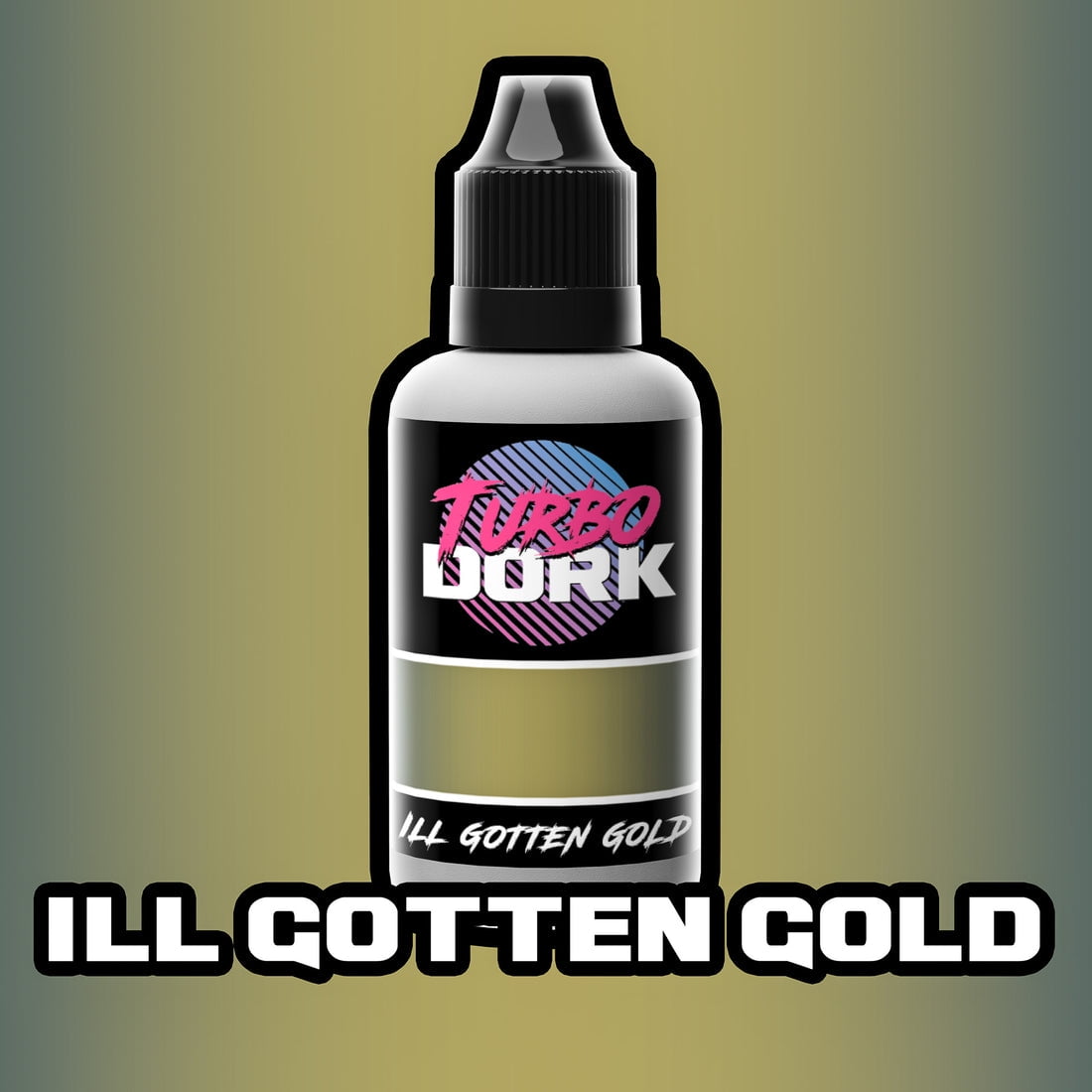 Turbo Dork Ill Gotten Gold Metallic Acrylic Paint 20ml Bottle TDK 4468 ...