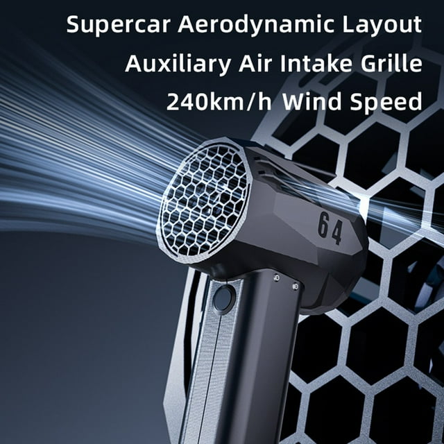 Turbo Fan Thrust 1400G Wind Speed 240Km/H Car Violent Blower Handheld ...
