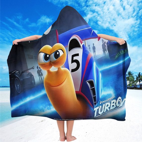 Turbo Gifts Beach Towel for Women Girl Or Boys Birthday Inspired Fan ...