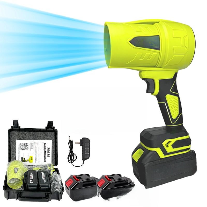 Turbo Jet Blower – 3-in-1 Cordless Leaf Blower, Car Dryer & Snow Duster ...