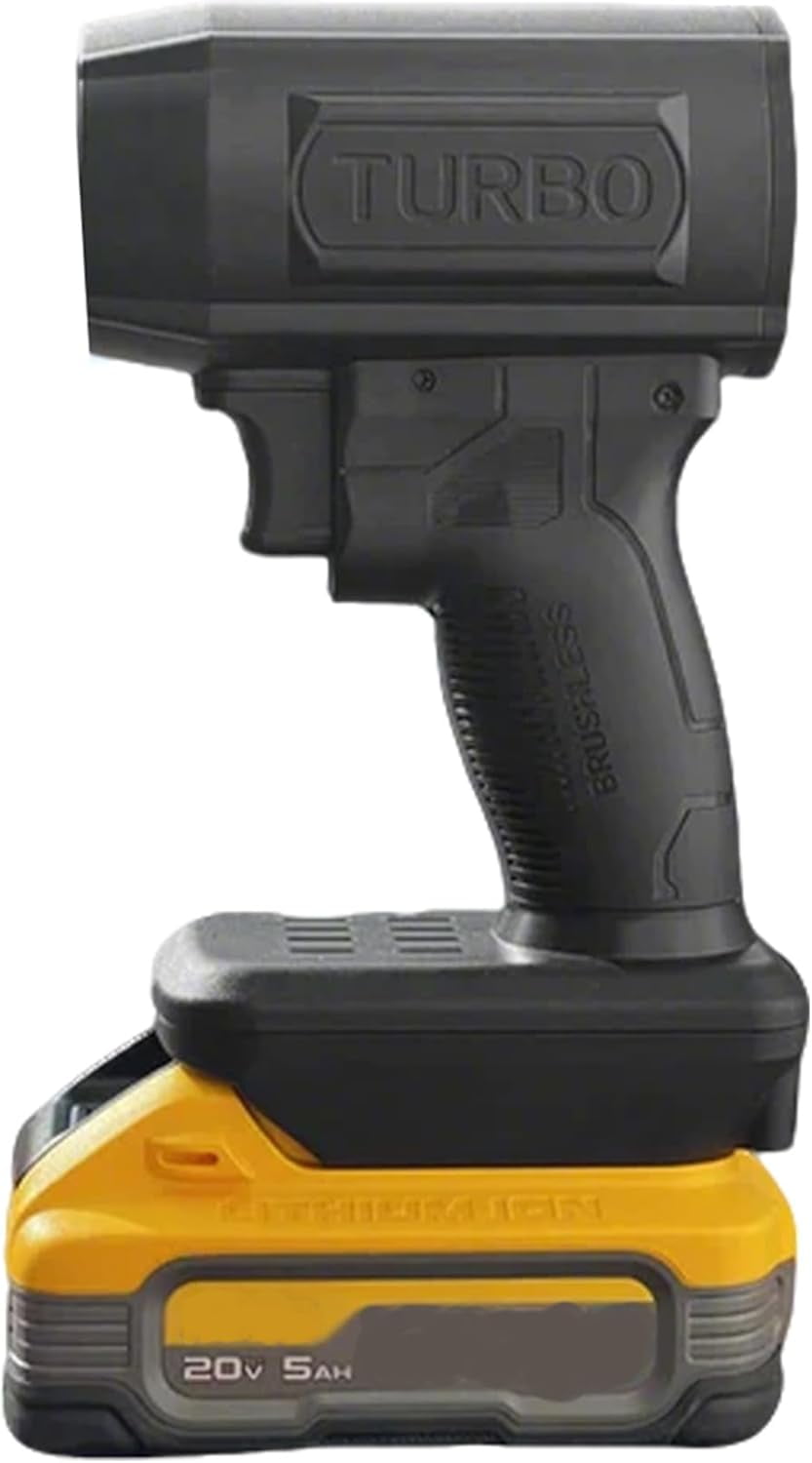 Turbo Jet Double-Blow V2.0, Electric Cordless Leaf Blower 130,000 RPM ...