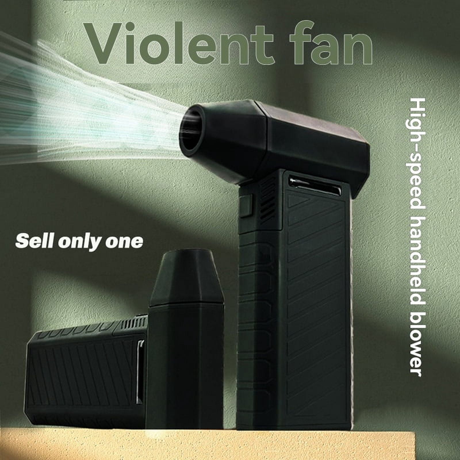 Turbo Jet Fan 130000RPM Wind Speed Brushless Motor Handheld Duct Fan ...