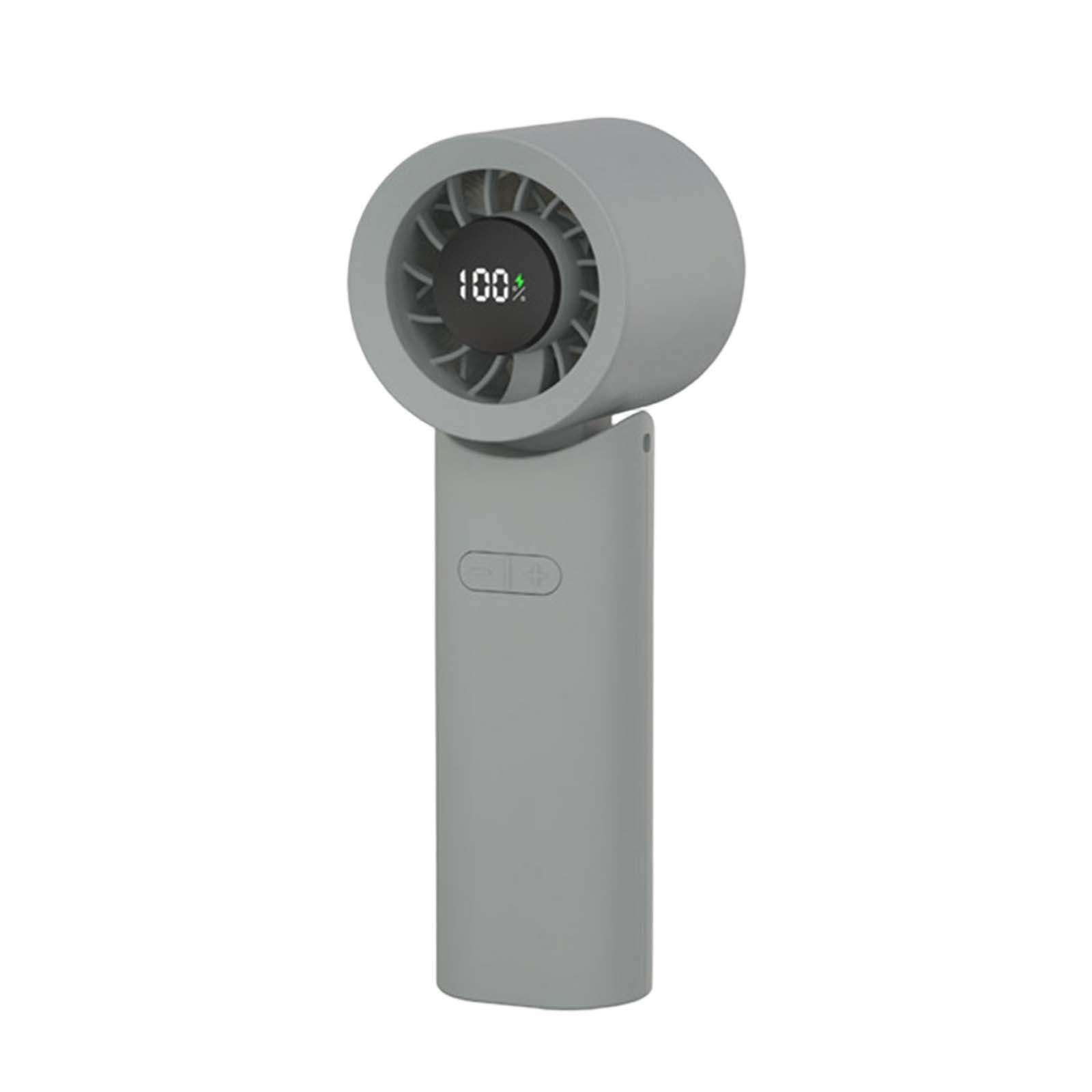 Turbo Mini Fan,1-100 Speeds Personal Neck Fan, Adjustable Rechargeable ...