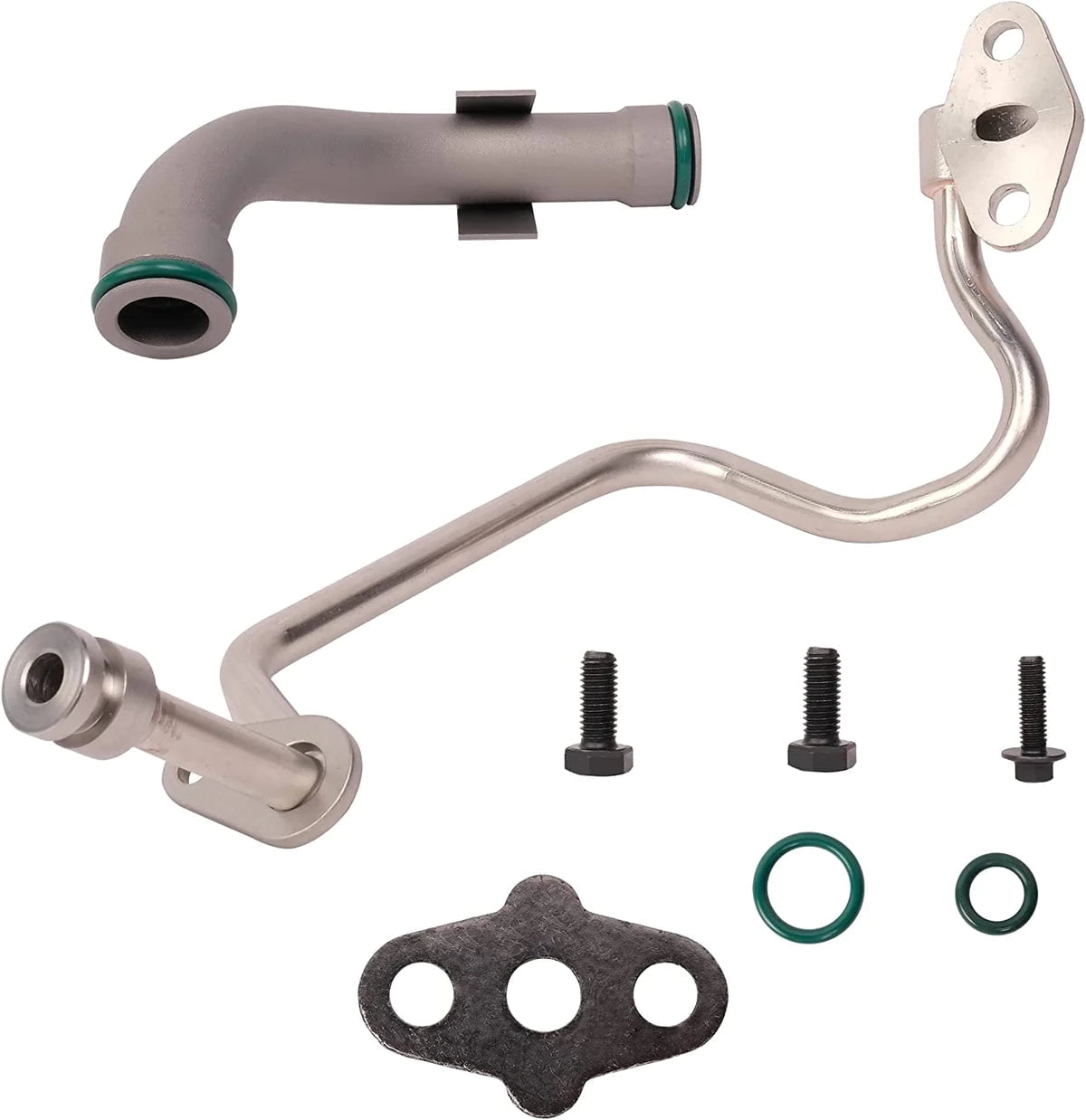 Turbo Oil Feed Line /Oil Return Line Kit for 2003-2010 Ford 6.0L Power ...