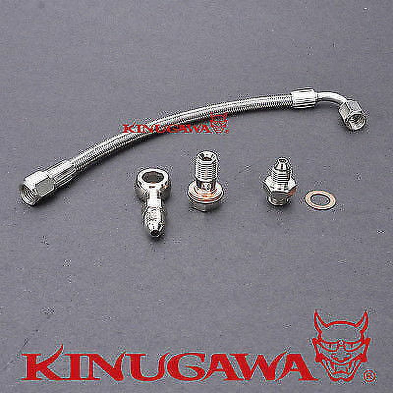 Turbo Oil Feed Line for Mitsubishi Lancer GSR 4G93T 1.8T TD04L TD05H ...