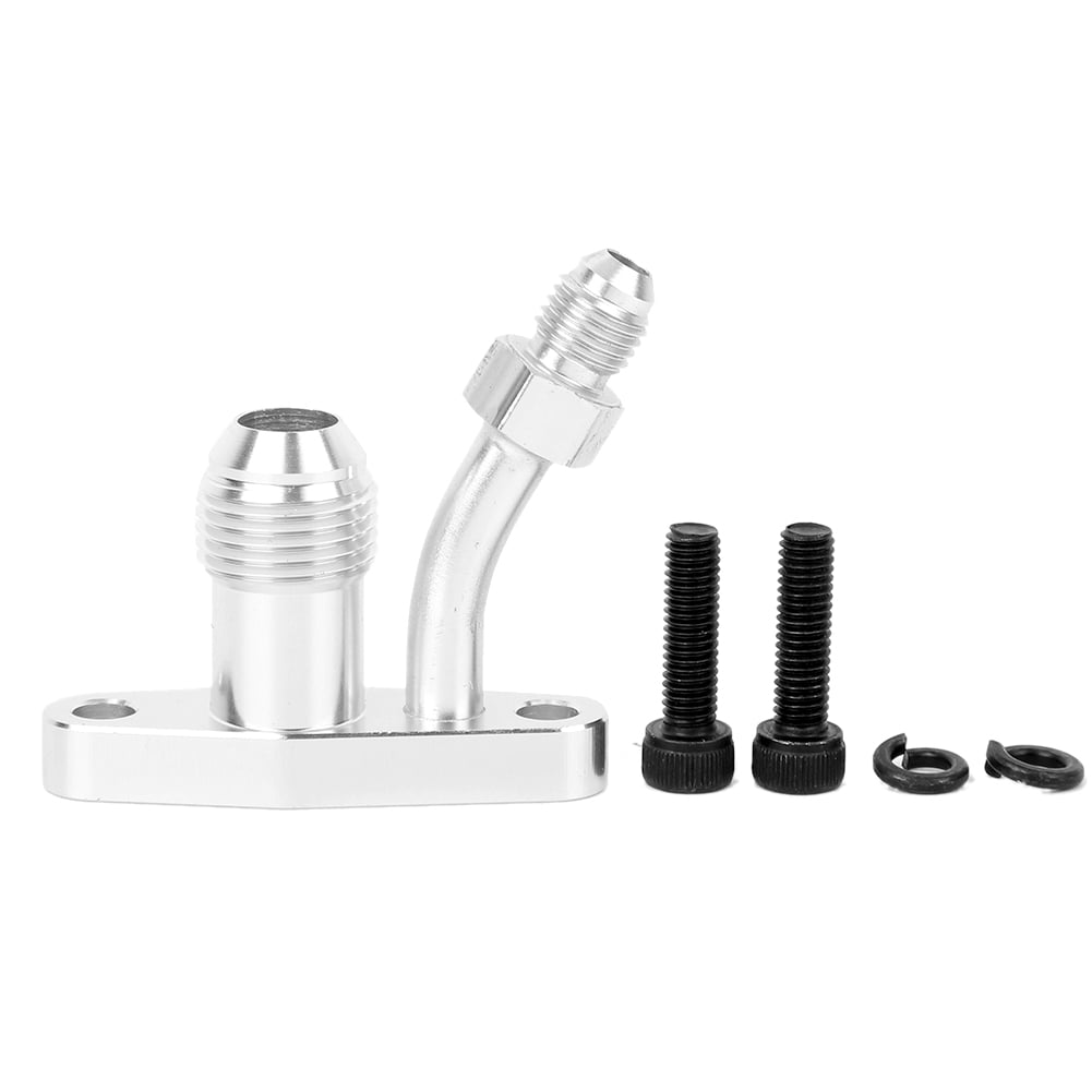 Turbo Oil Feed Return Flange for Garrett GT12 GT1241 - M6x10mm Aluminum ...