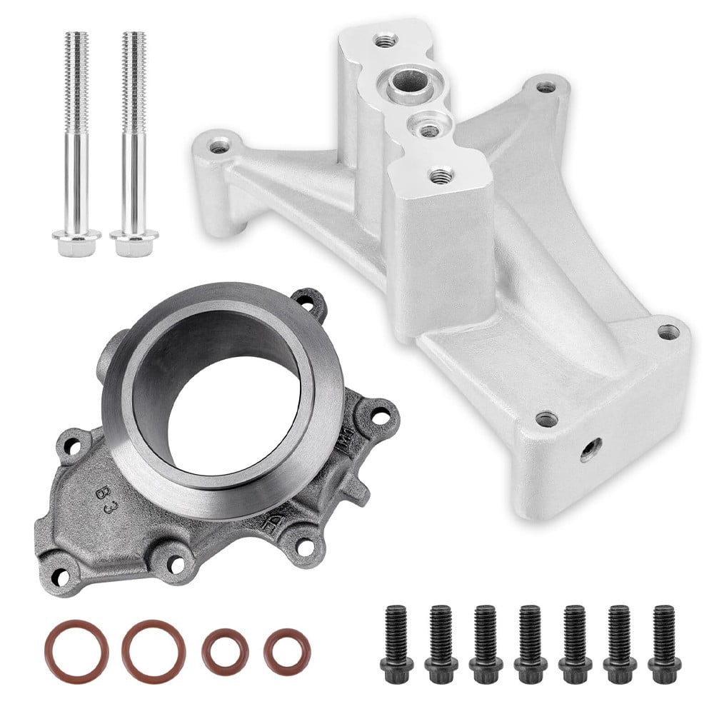 Turbo Pedestal W/Bolts+Exhaust Housing For 99.5-03 Ford Powerstroke ...