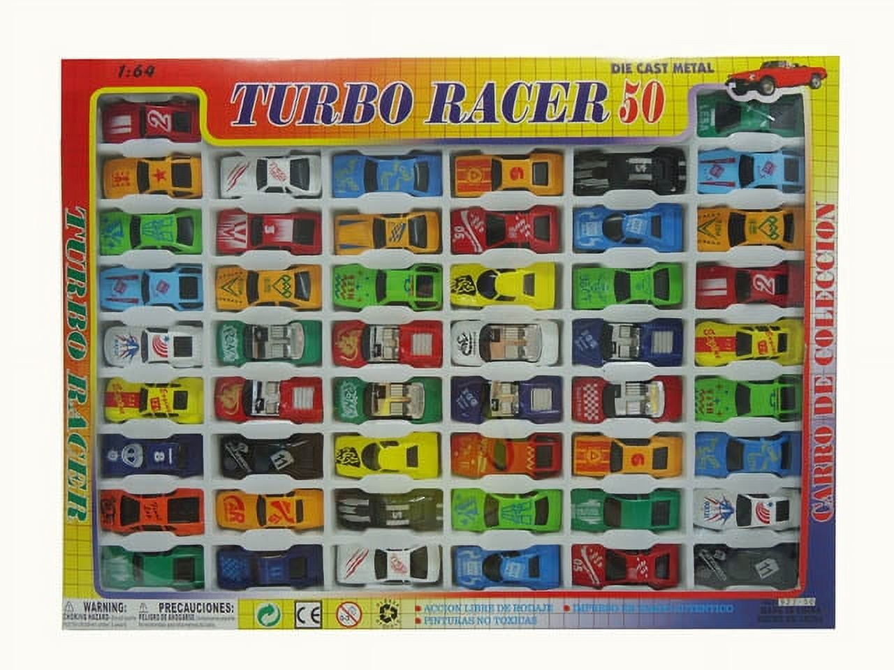 Turbo Racer Die Cast Car and Motorcycle Set, 50 Pieces - Walmart.com