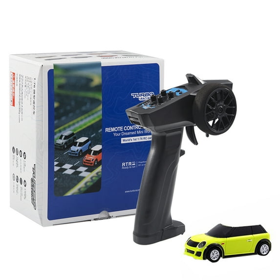 Turbo Racing 1:76 Scale Remote Control Car, 2.4Ghz Mini RC Drift Car ...