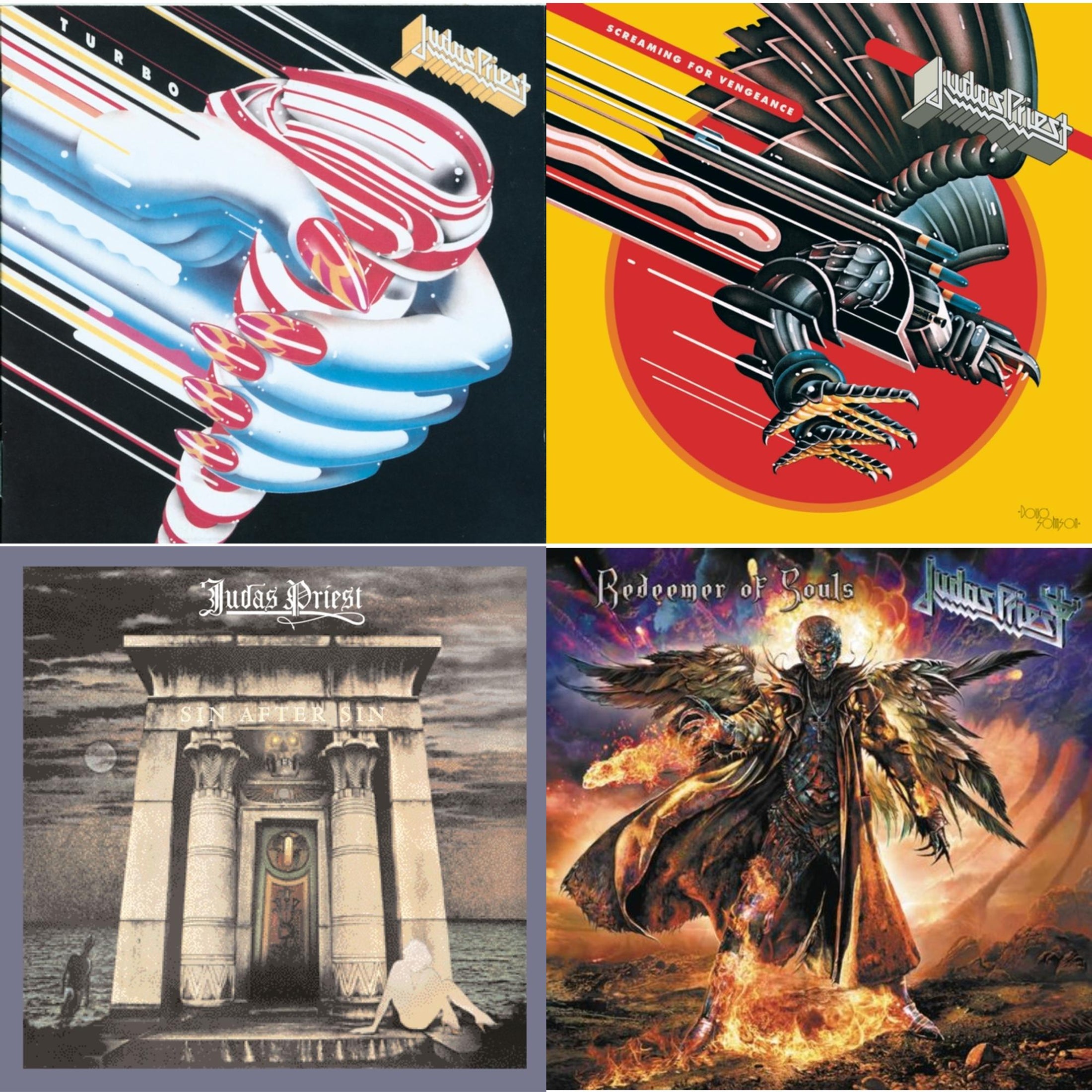 Turbo & Screaming For Vengeance & Sin After Sin & Redeemer Of Souls [CD ...