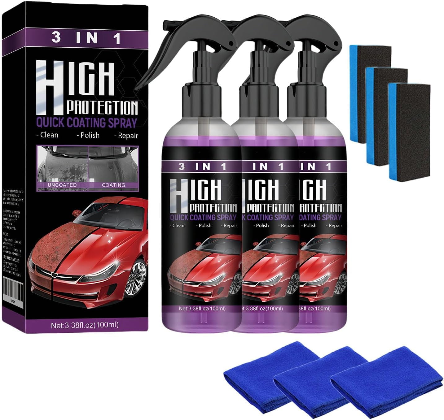 Turbo Shine Nexa, 2025 New Nexa Turbo Shine 3 in 1 Spray Paint, High ...