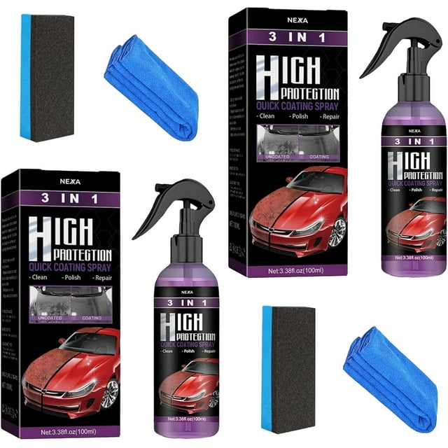 Turbo Shine Nexa, Automatic Manual Paint Color Change Cleaning Coating, 2025 Upgrade 3 in 1 High ...