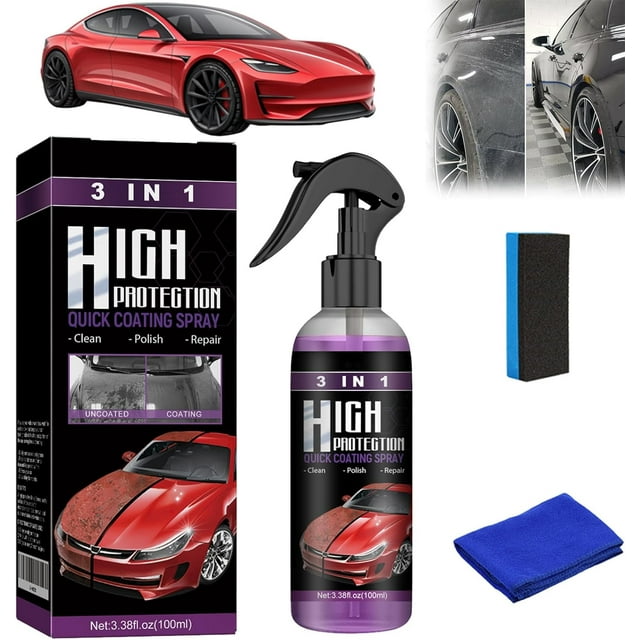 Turbo Shine Nexa, Turbo Shine Nexa Anti-Scratch Spray, Car Coating ...