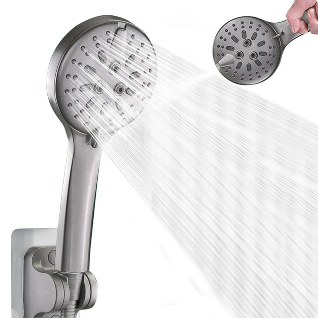 Turbo Shower Head | High Pressure Handheld Shower Nozzle for Home Bath ...
