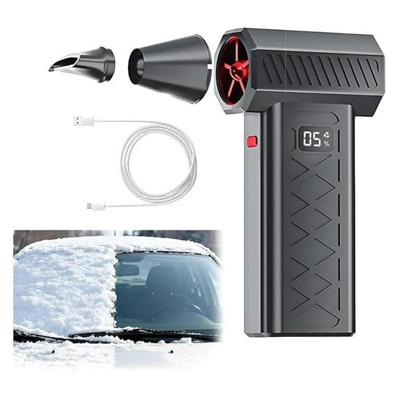 Turbo Snow Blower 130,000 RPM - Car Snow Removal Tool with Dual Mode ...