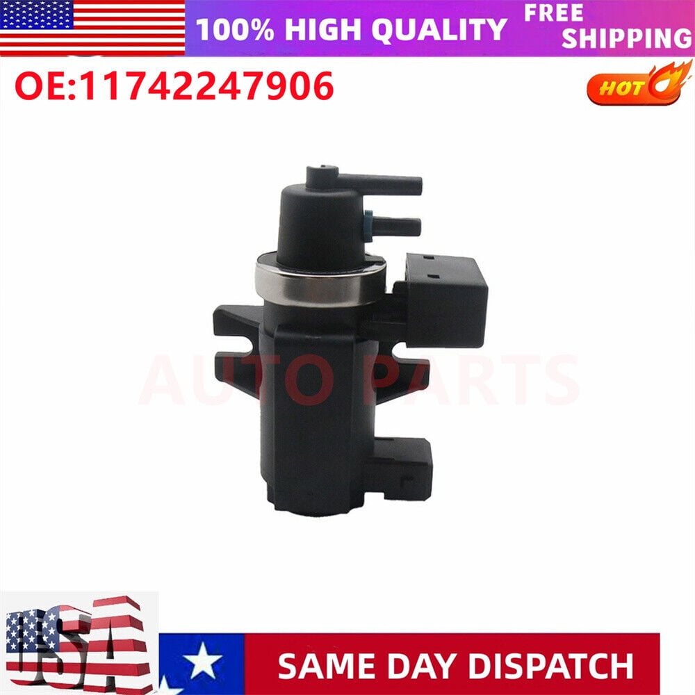 Turbo Solenoid Valve 11742247906 For 1, 3, 5, 7 Series and X3, X5, X6 ...