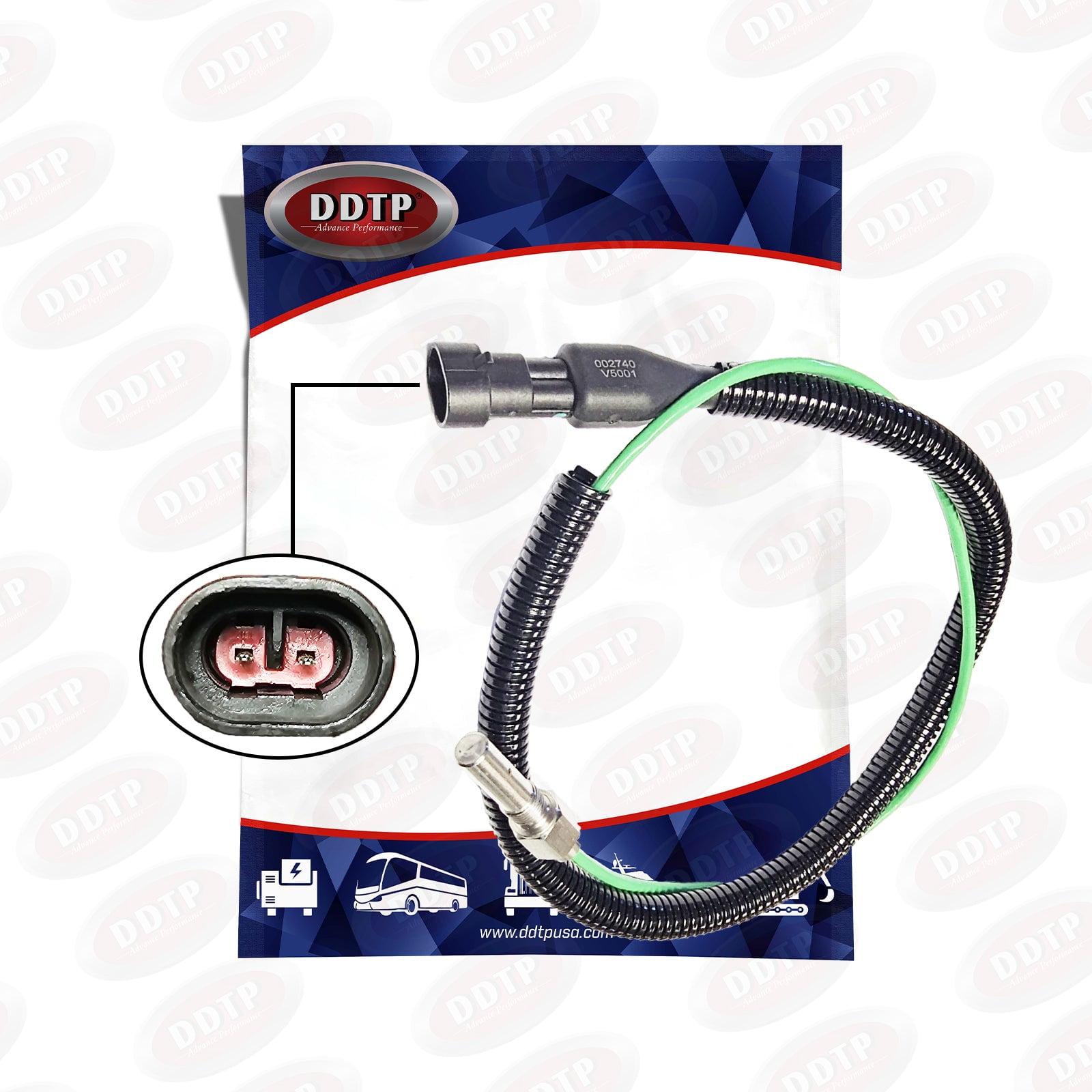 Turbo Speed Sensor Automotive Detroit Diesel S60 (23531531) - Walmart.com