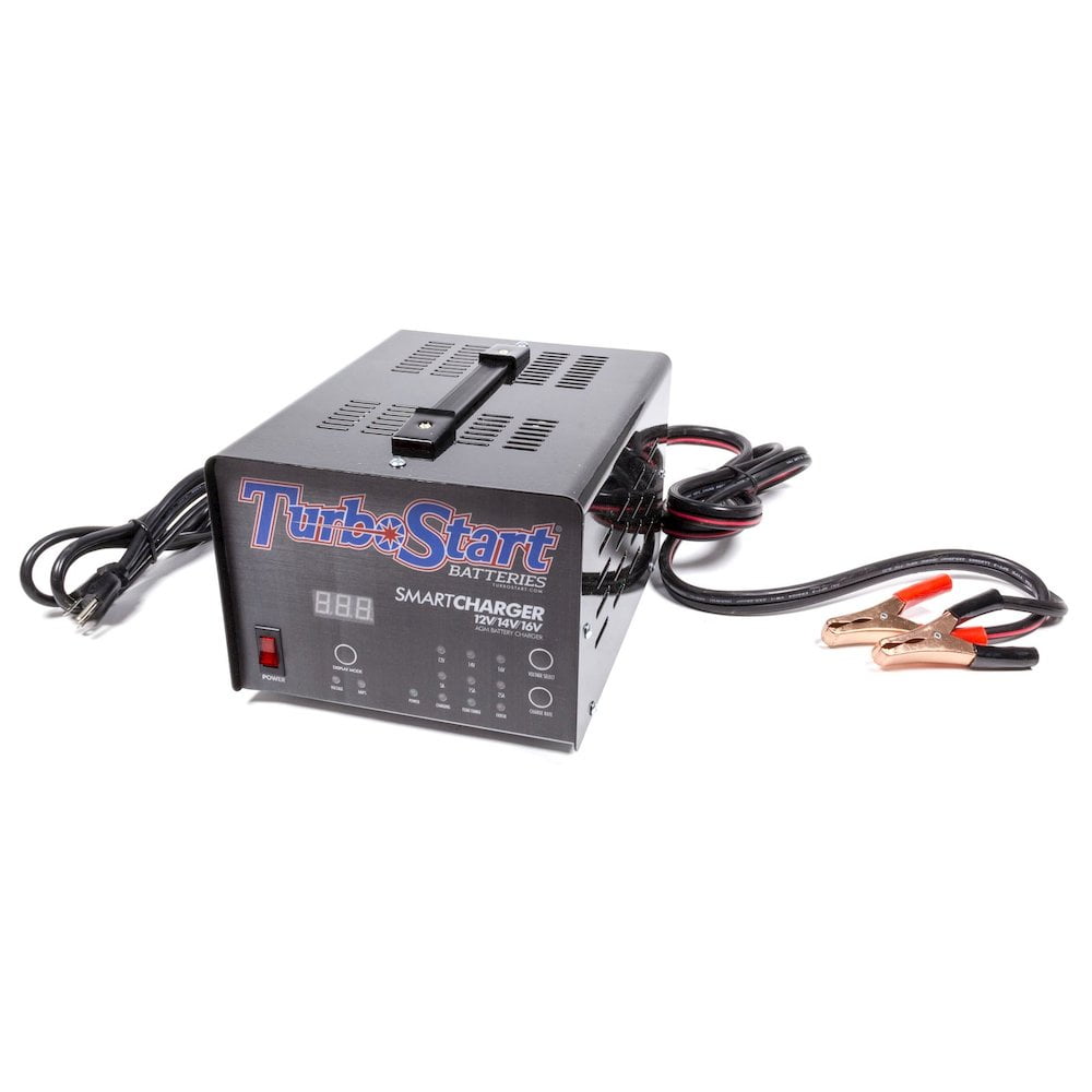 Turbo Start 110V Multi-Stage Charger 12V/14V/16/ Batteries - Walmart ...
