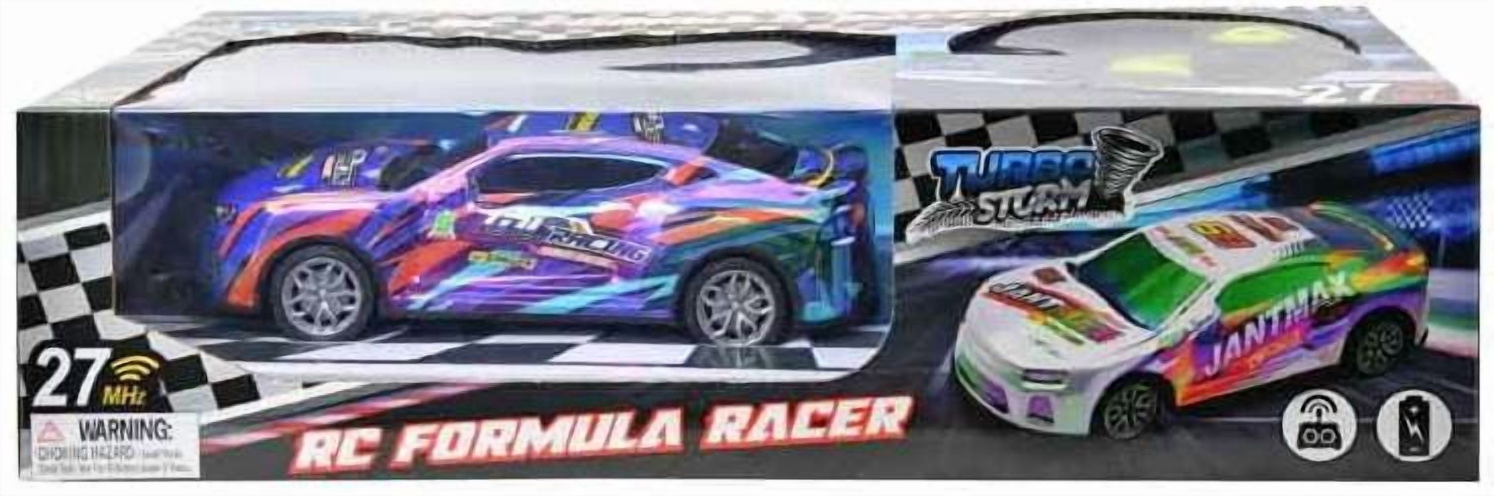 Turbo Storm RC Formula Racer BLUE R/C Remote Control Car - Walmart.com