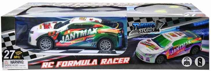 Turbo Storm RC Formula Racer WHITE R/C Remote Control Car - Walmart.com