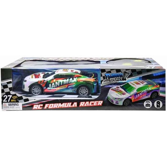 Turbo Storm RC Formula Racer WHITE R/C Remote Control Car - Walmart.com