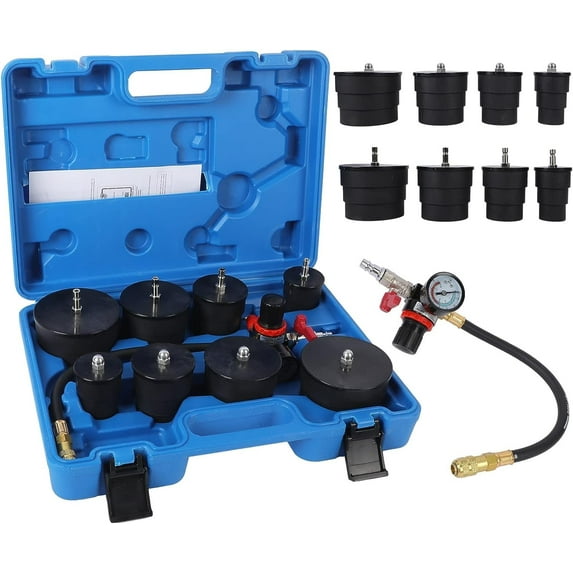 Turbo System Leaka Tester, Boost Leak Tester Kit 10PCS Down with ...