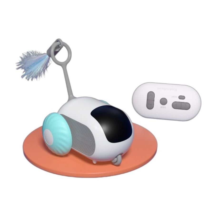 Turbo Tail 3.0 Interactive Cat Toy - Smart Remote Control Electric ...