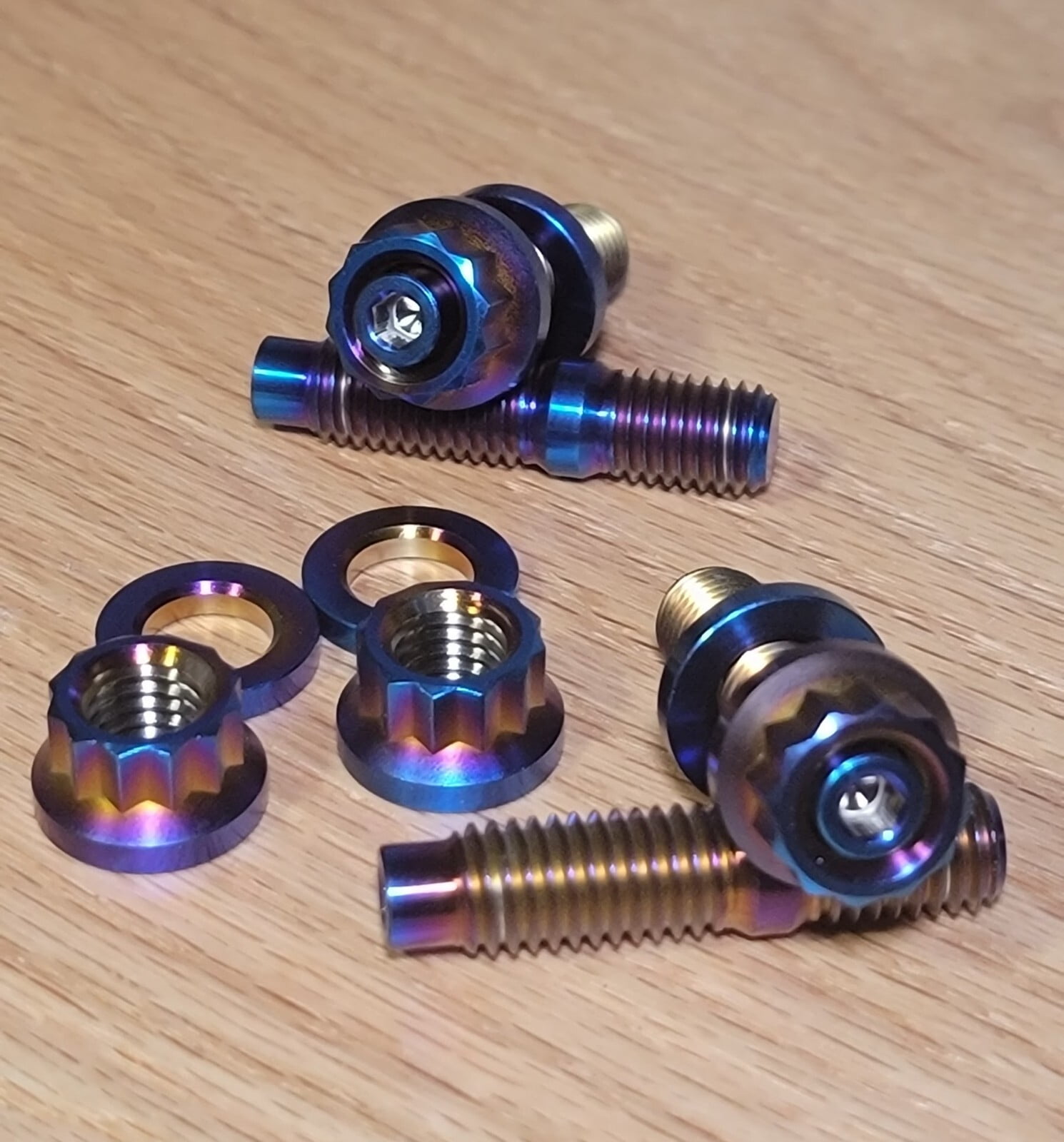 Turbo To Manifold Titanium M10x1.5mm Stud Kit 4Pc - Walmart.com