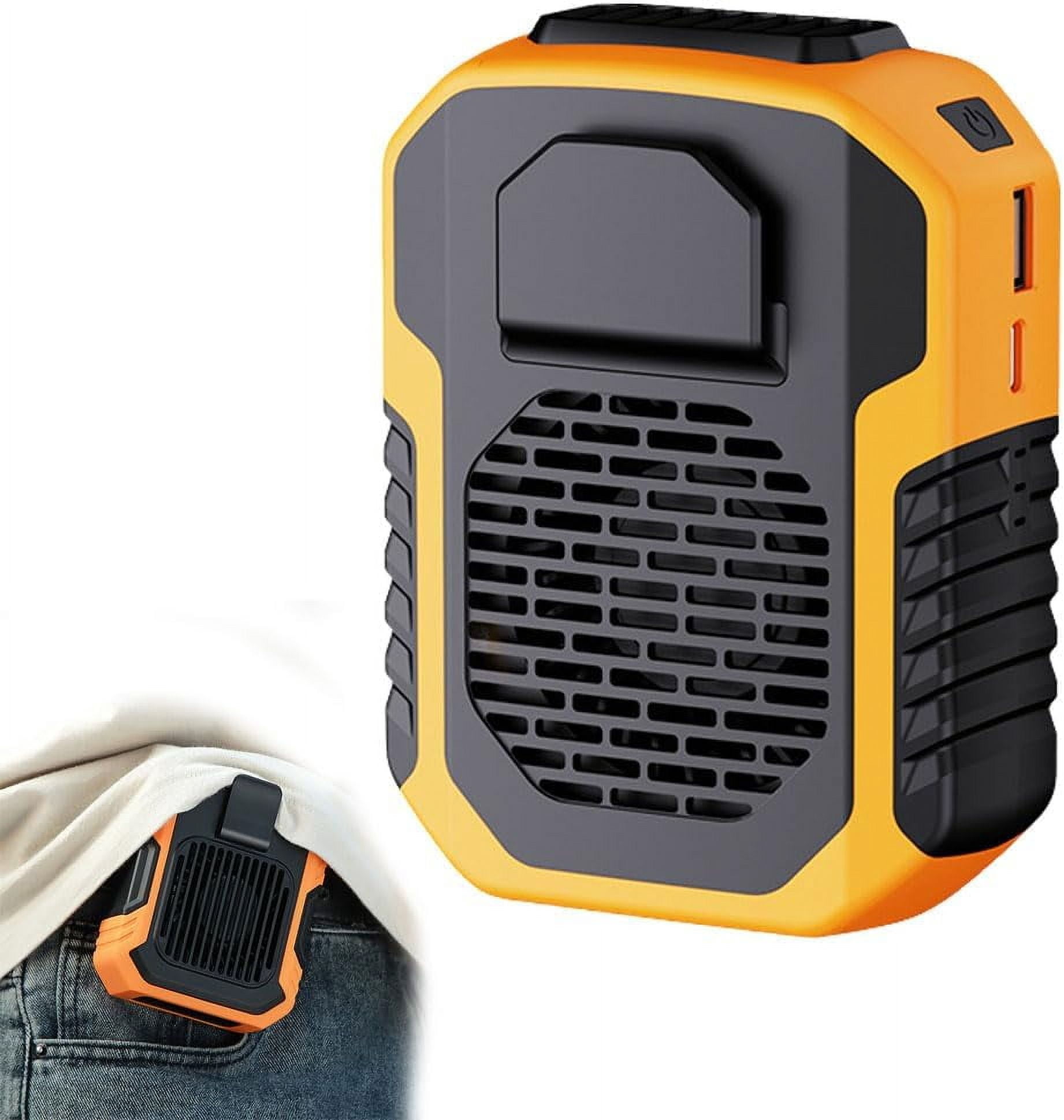 Turbo Track Fan, Turbotrack Fan, Belt Clip On Waist Portable Cooling ...