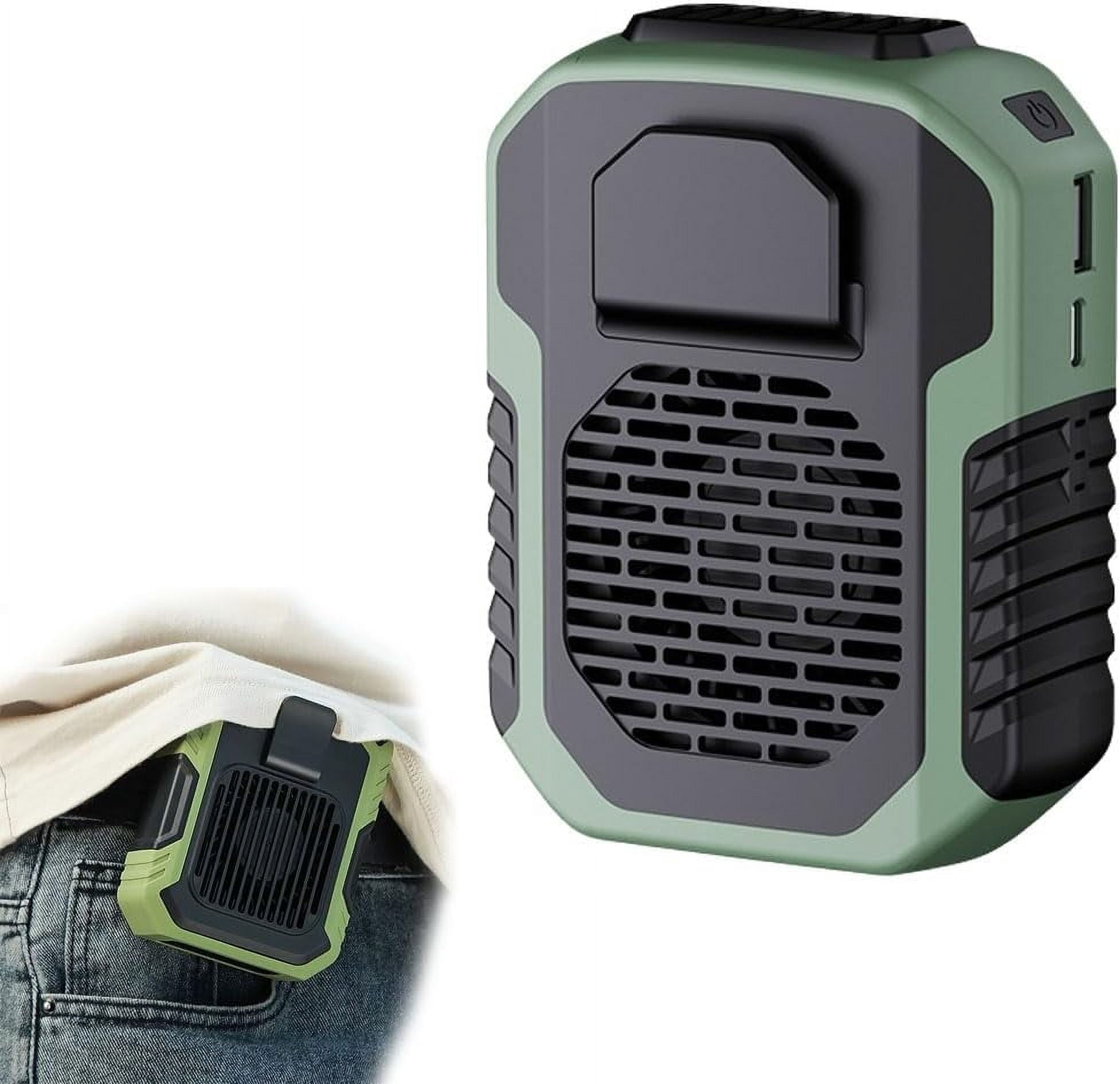 Turbo Track Fan, Turbotrack Fan, Belt Clip On Waist Portable Cooling ...