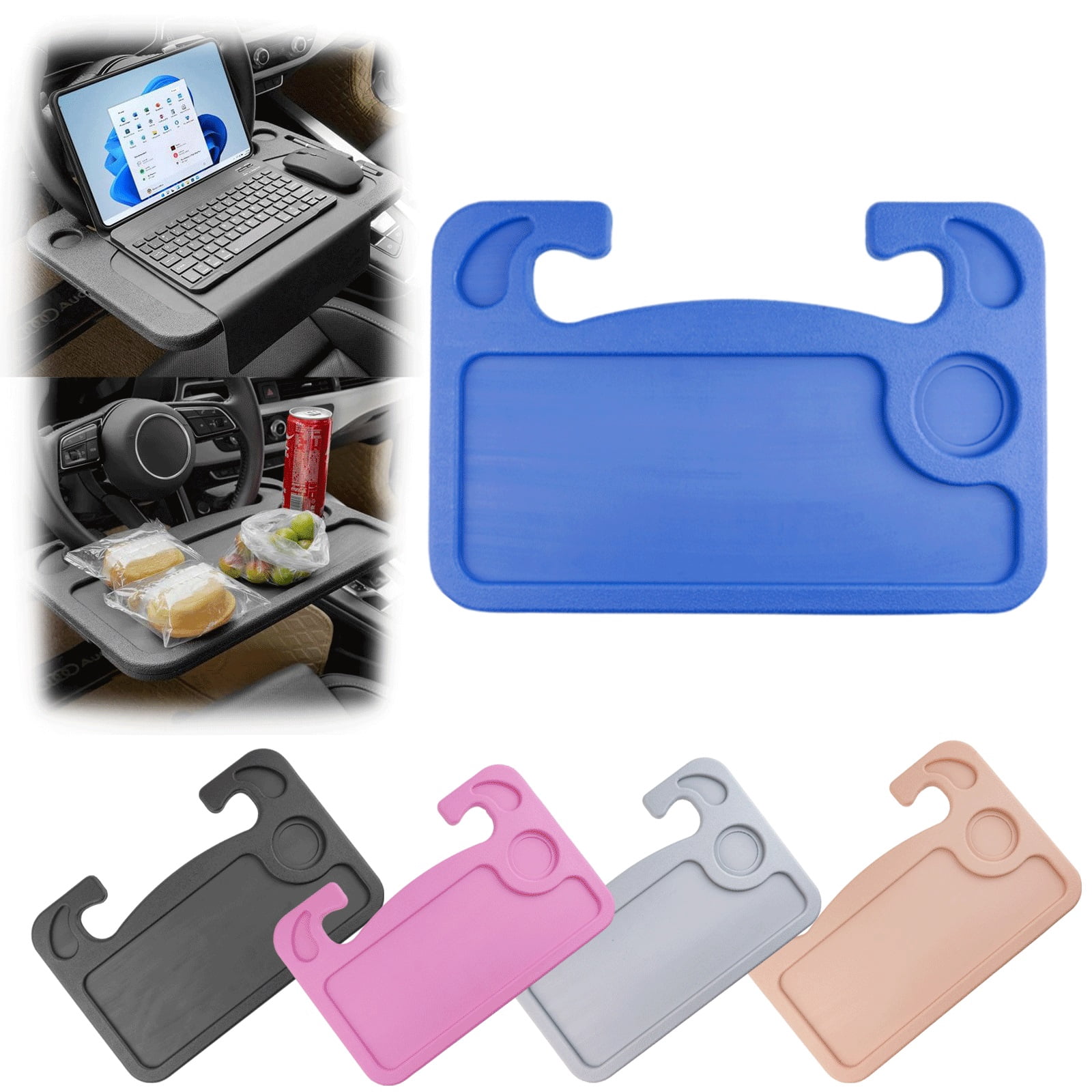 Turbo Track Tray, Turbotrack Tray, 2 in 1 Car Steering Wheel Tray ...